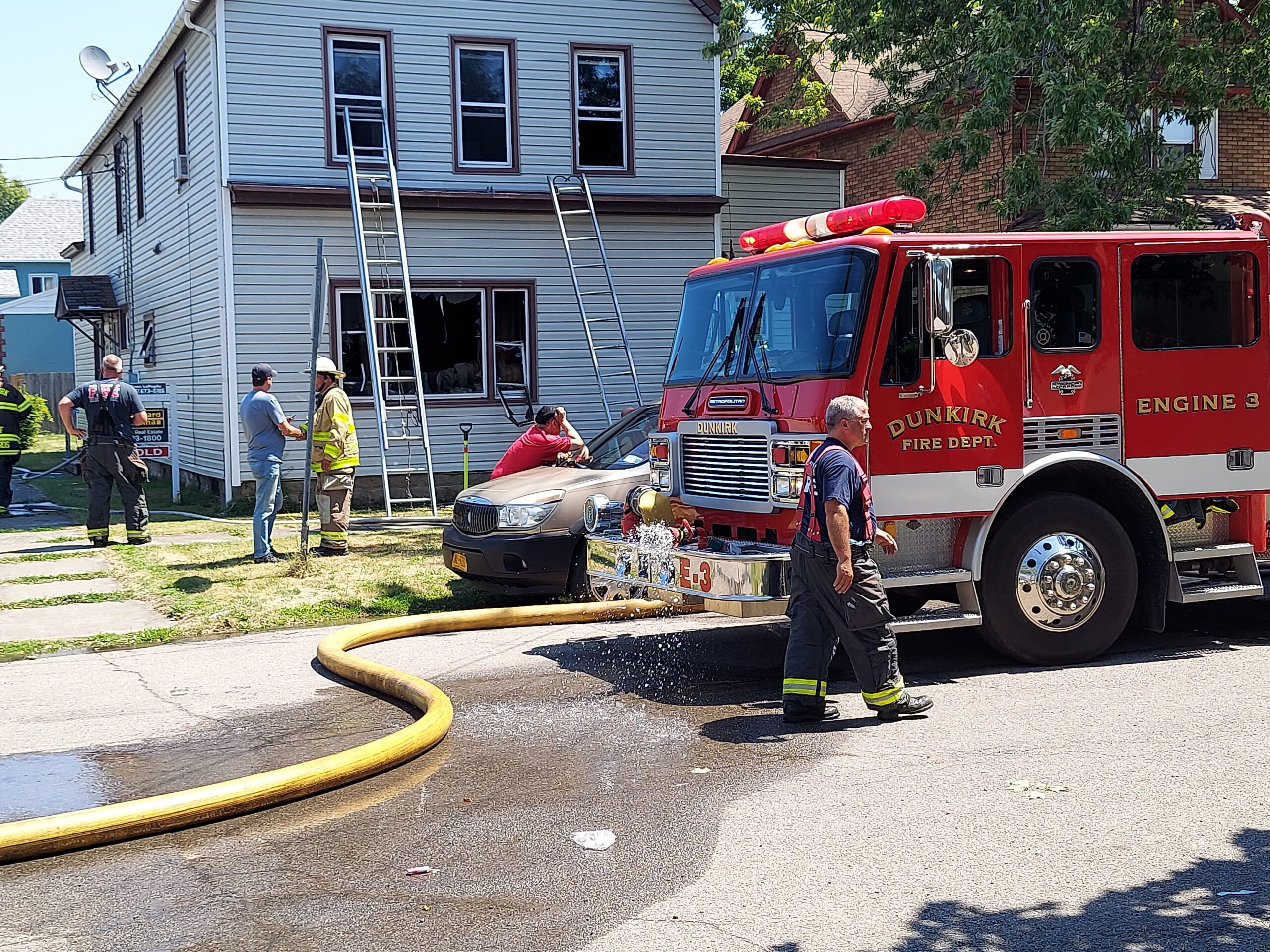 Dunkirk Structure Damaged In Friday Fire | News, Sports, Jobs - Post ...